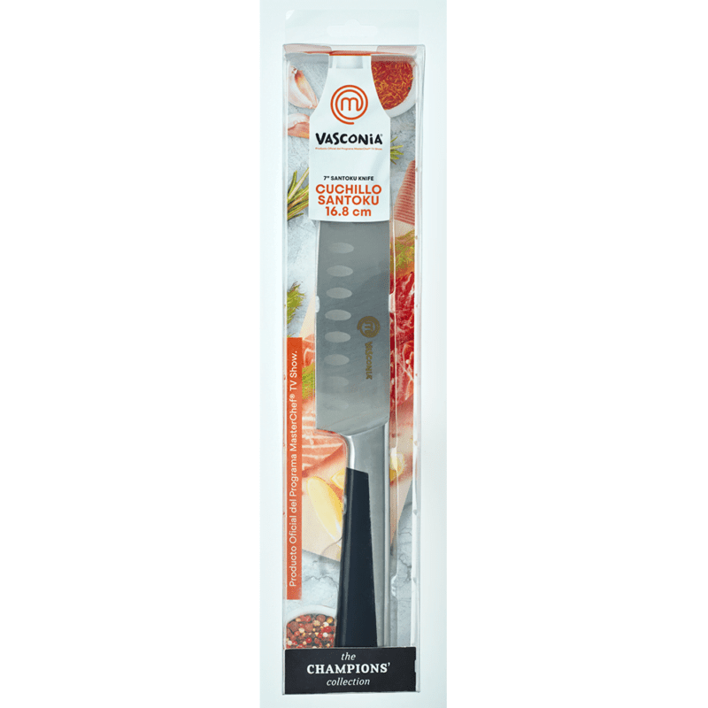 Cuchillo Santoku 7″ Masterchef - PiquioMart