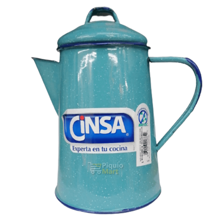 Cafetera Azul Turquesa 1.5 Lts. - PiquioMart
