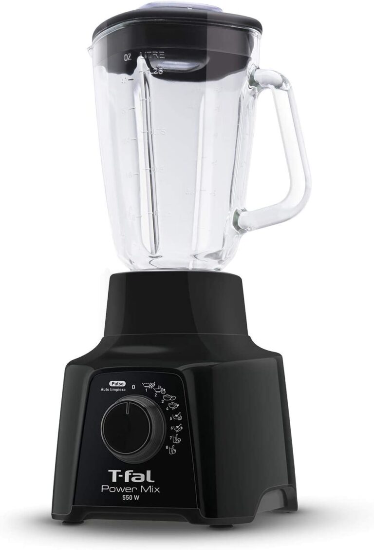 Licuadora Power Mix Vidrio 8 Vel. Negra - PiquioMart