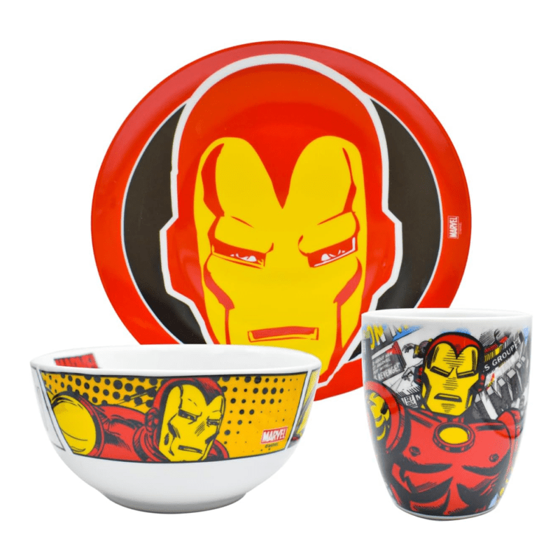 Vajilla 12 Piezas Marvel Comics - PiquioMart