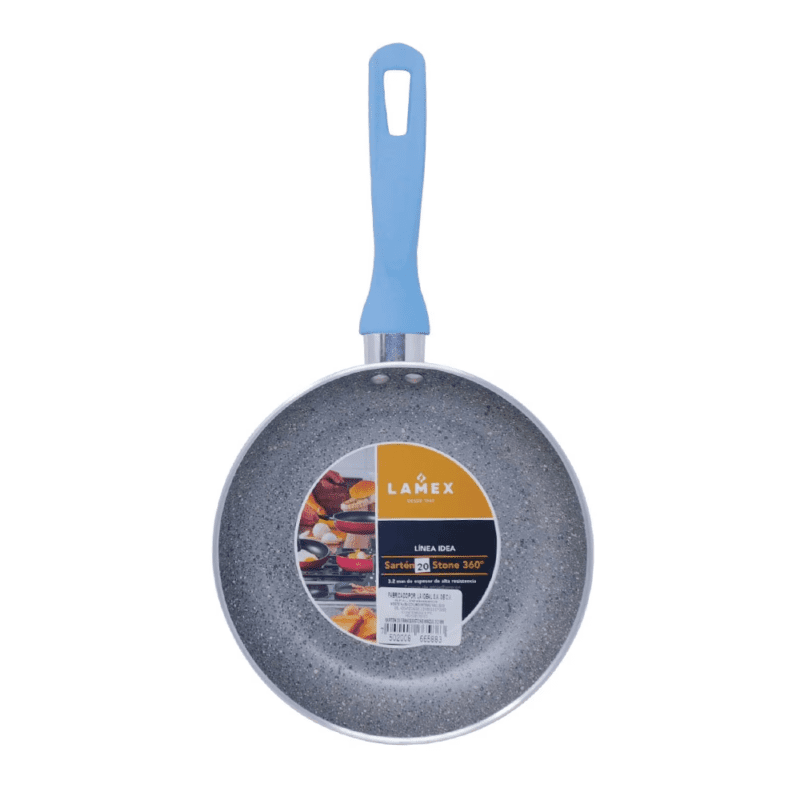 Sarten Frances Stone 20 cm Pastel - PiquioMart